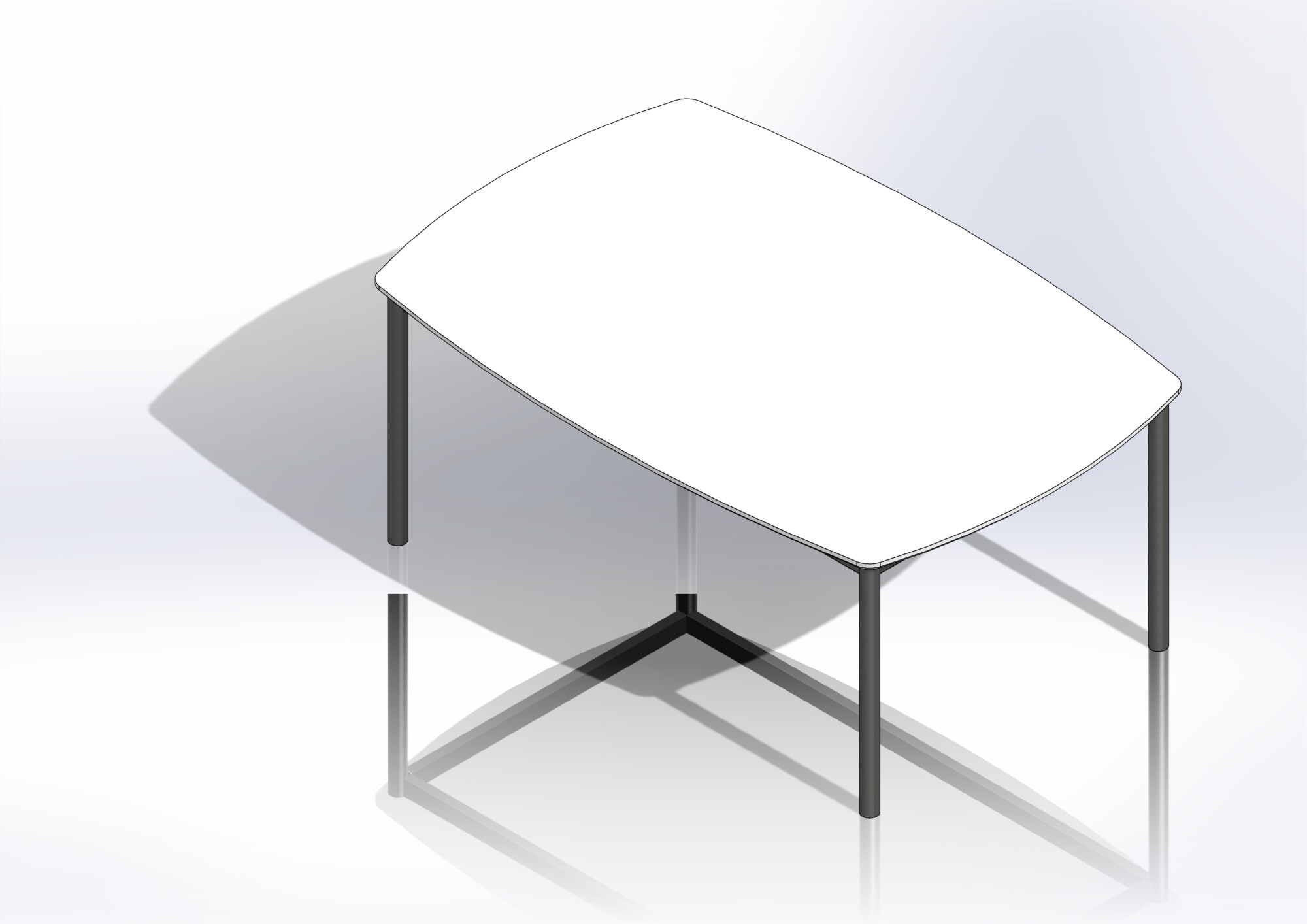 1200 Square Puffer Table - Starex