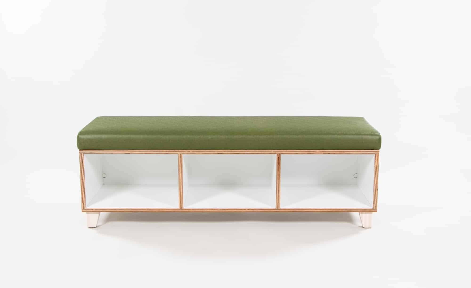 Upholstered Bench Seat with Storage - 1200L - Starex