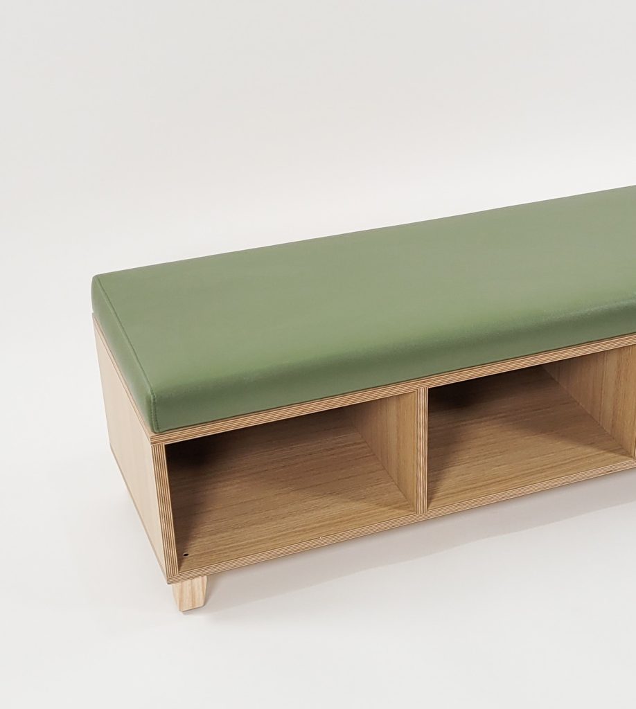 Upholstered Bench Seat with Storage - 1200L - Starex