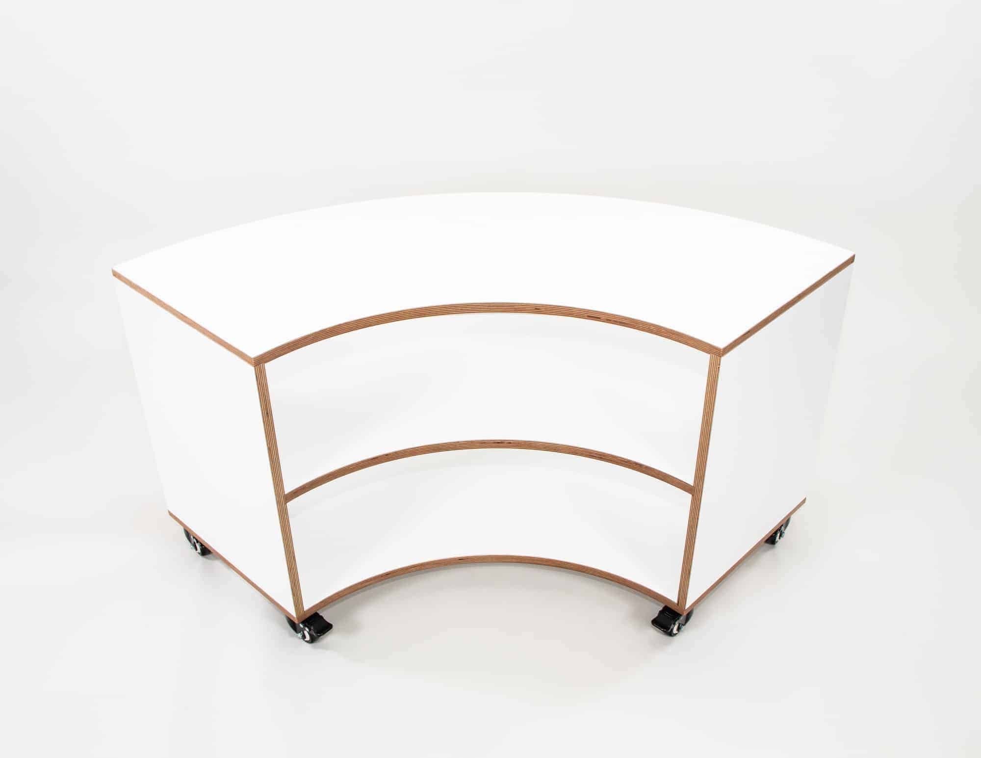Multi Shelf Curved 1200 x 400 - Starex