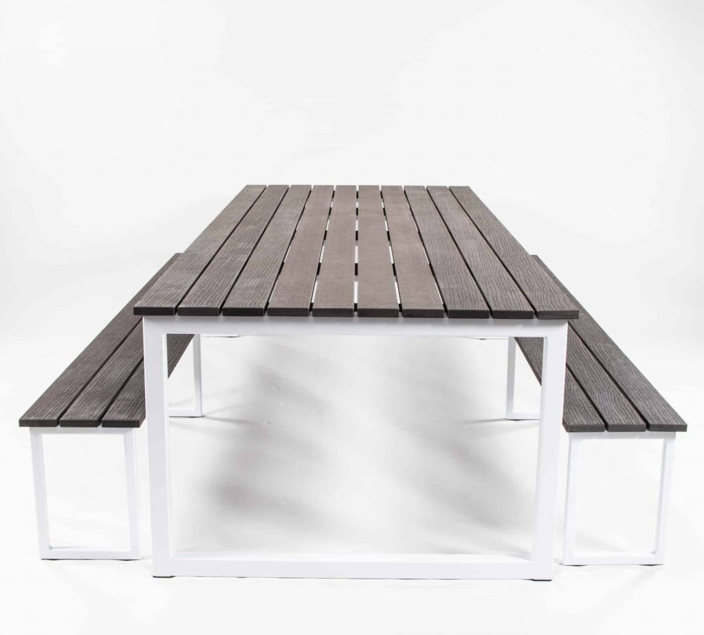 1800L BBQ Table and Bench Seats (Set) - Starex