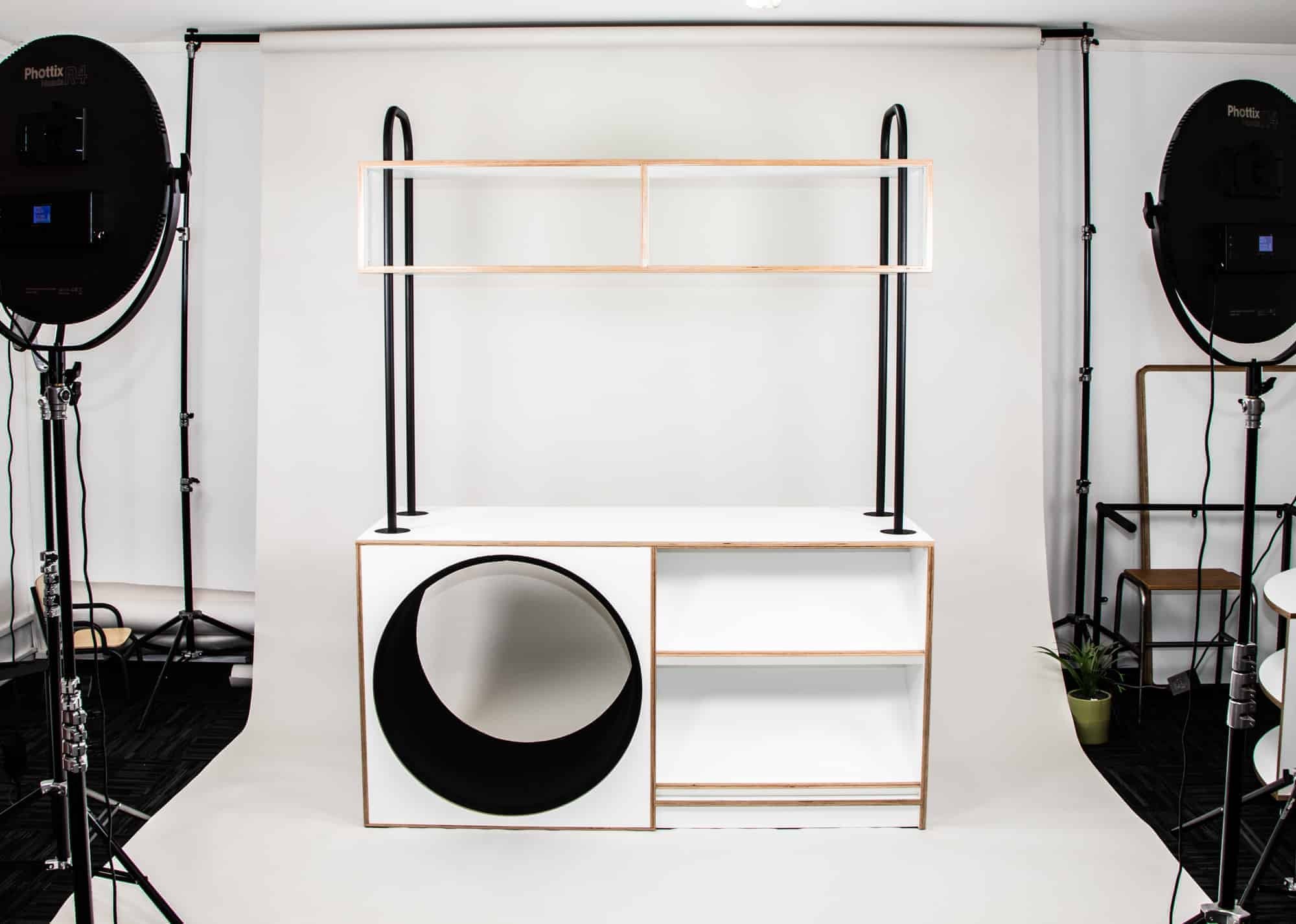 Tunnel Seat Storage Shelving - Starex
