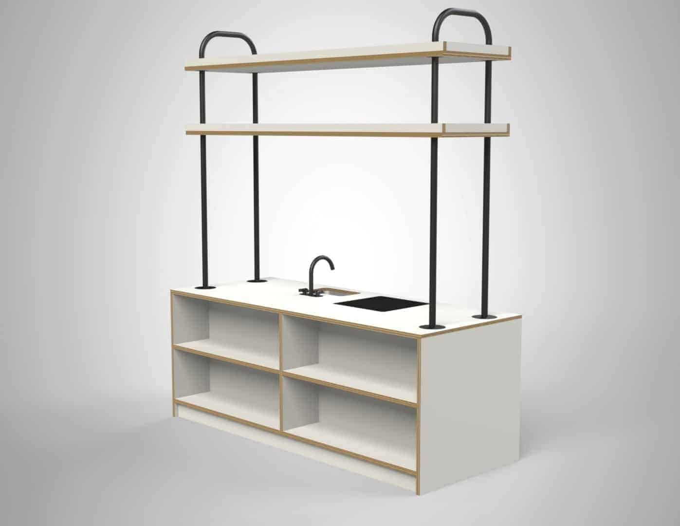 Family Play Storage Shelving - Toddler (Single Trays) - Starex